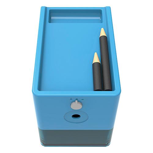 ナカバヤシ 電動鉛筆削り スリムトレータイプ ブルー DPS-601KB 1台 : イーヅカ - 通販 - Yahoo!ショッピング