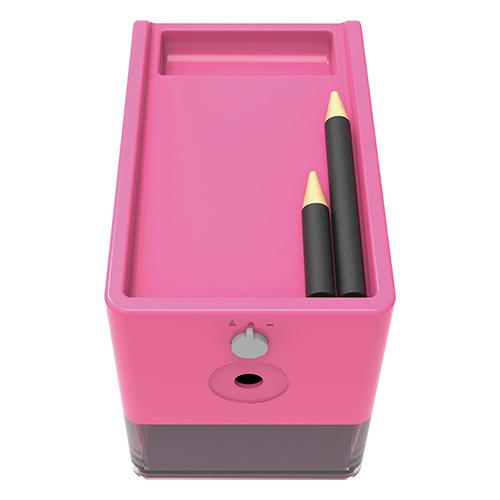 ナカバヤシ 電動鉛筆削り スリムトレータイプ ピンク DPS-601KP 1台 : イーヅカ - 通販 - Yahoo!ショッピング