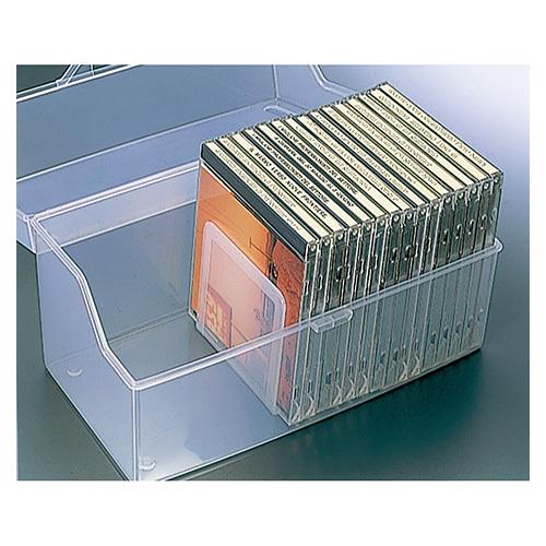 ナカバヤシ かたづけボックス CD CKB-401CR 1個 : イーヅカ - 通販 - Yahoo!ショッピング