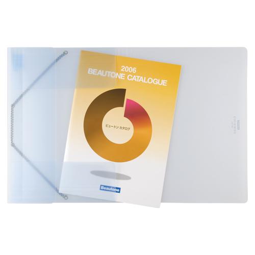 ビュートン フラットホルダーA4 バンド付 スモーク NFH-A4-CS 1冊 : イーヅカ - 通販 - Yahoo!ショッピング