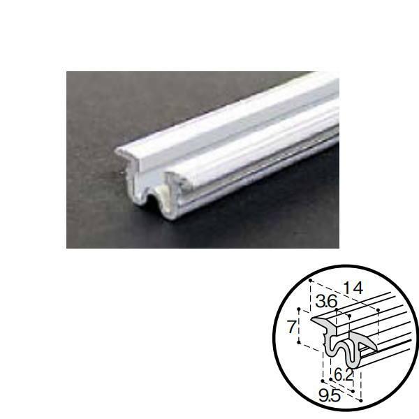 大建 Yレール（敷居レール） 標準引戸・片引/引違（W-1745） シルバー PQH-YR1696S : イーヅカ - 通販 - Yahoo!ショッピング