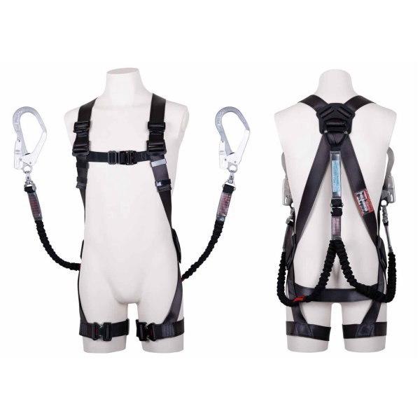 黒影ハーネス TH-504-0T ツインランヤードセット M 227-33 : イーヅカ - 通販 - Yahoo!ショッピング