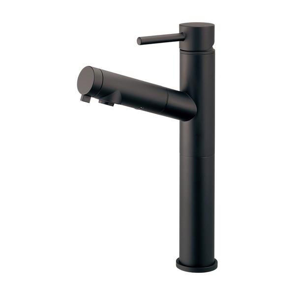 カクダイ（KAKUDAI） シングルレバー引出し混合栓（トール） 184-030B-MD : イーヅカ - 通販 - Yahoo!ショッピング