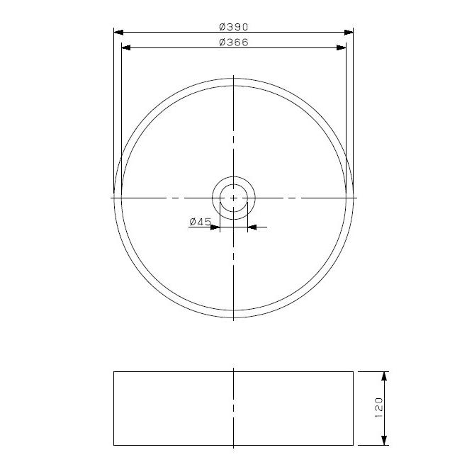 カクダイ 丸型洗面器 CR-0084-D : kd-cr0084d : イーヅカ - 通販 - Yahoo!ショッピング