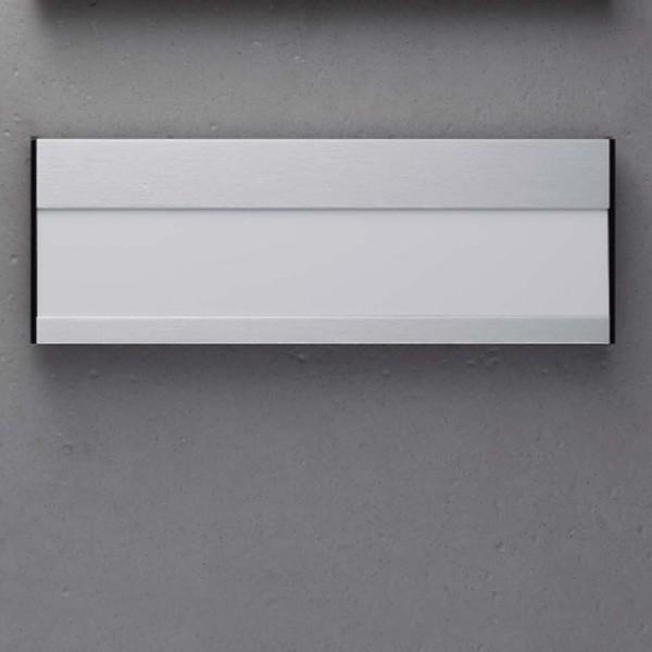 ナスタ 室名札 KS-N26A アルミニウム シルバー H75×W215.2mm : イーヅカ - 通販 - Yahoo!ショッピング