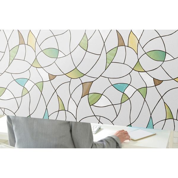 明和グラビア 飛散防止効果のある窓飾りシート/大革命アルファ 約92cm丈×90cm巻 GH-9203 190894 : イーヅカ - 通販 ...