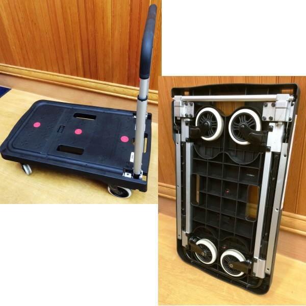 ゼクソン フラットキャリー タイヤがたためるコンパクト設計 静音台車 SFK-99 :sa-sfk99:イーヅカ - 通販 - Yahoo!ショッピング