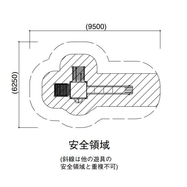 三和体育 コンビネーション遊具 定置式 屋外用 S-7131 : イーヅカ - 通販 - Yahoo!ショッピング