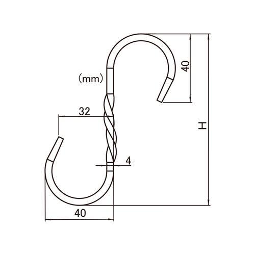 ニューヒカリ 鍛冶屋のSカン L-300 白 SH-SK90-300W 1つ : イーヅカ - 通販 - Yahoo!ショッピング