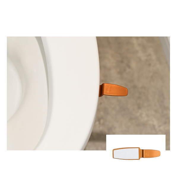 Plapper 銅配合特殊プラスチック 便座持ち上げレバー C-02P : イーヅカ - 通販 - Yahoo!ショッピング