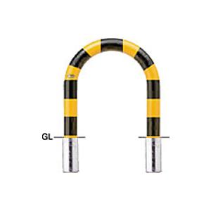 サンポール アーチ 差込式 FAC-11S(YB) φ101.6(t4.2) W720×H700 : イーヅカ - 通販 - Yahoo!ショッピング