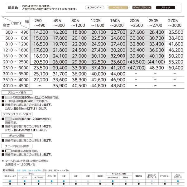 タチカワ ロールスクリーン ライフ ラルクシールド 非ウォッシャブル RS-8701〜RS-8740 幅250〜490mm 高さ1210〜1600mm :tb-rs8701025:イーヅカ ...