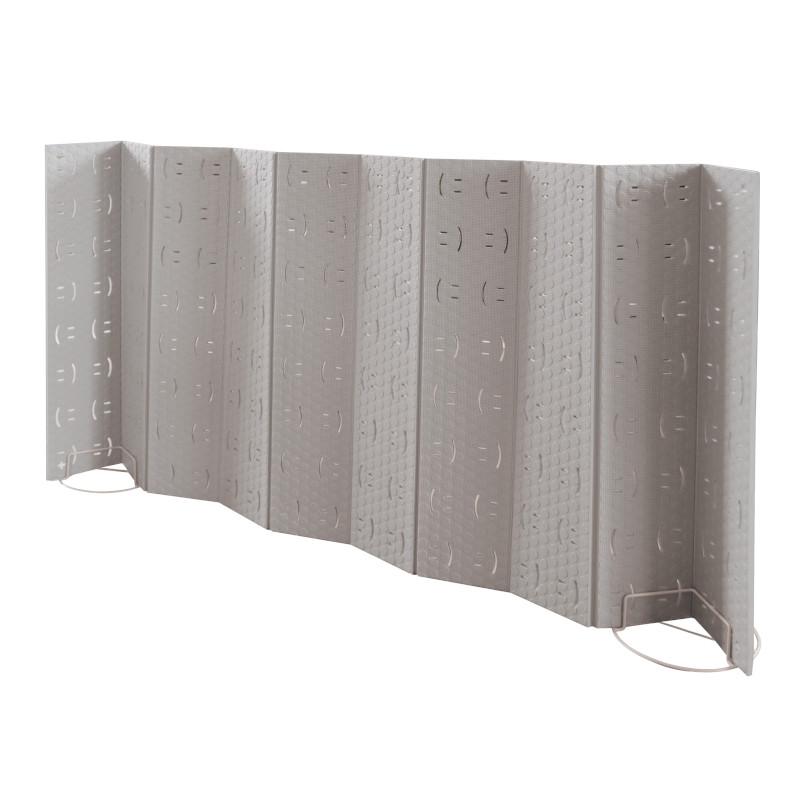 テラモト 軽量らくらくパーテーション グレー OT-075-098-5 : tera-ot0750985 : イーヅカ - 通販 - Yahoo!ショッピング