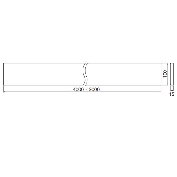シロクマ ブラケットベース BR-900G サイズ：2000 100巾 : イーヅカ - 通販 - Yahoo!ショッピング