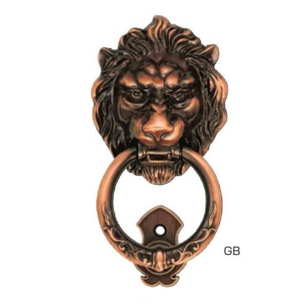 シロクマ 唐草ライオンノッカー メガネ付 No.510G : イーヅカ - 通販 - Yahoo!ショッピング