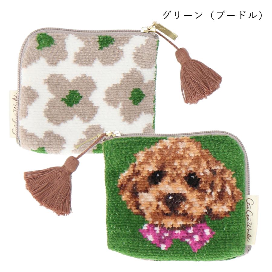 ポーチ ネコ プードル シェニールポーチ GUGU WORLD グーグーワールド ポーチ 化粧 メイク プレゼント ギフト : 36502001 : intermode-kawabe - 通販 ...