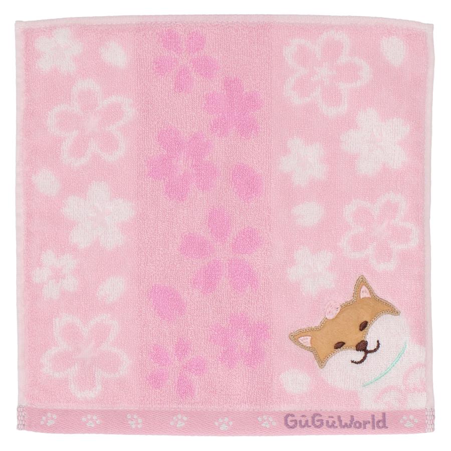 タオルハンカチ 柴犬 イヌ 桜 GUGU WORLD グーグーワールド 春 入学 卒業卒園 ハンカチ プレゼント ギフト 新作 : intermode-kawabe - 通販 - Yahoo ...
