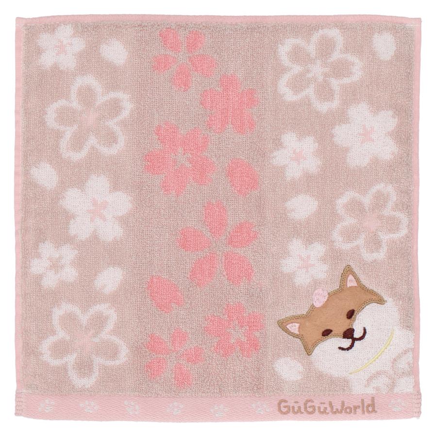 タオルハンカチ 柴犬 イヌ 桜 GUGU WORLD グーグーワールド 春 入学 卒業卒園 ハンカチ プレゼント ギフト 新作 : intermode-kawabe - 通販 - Yahoo ...