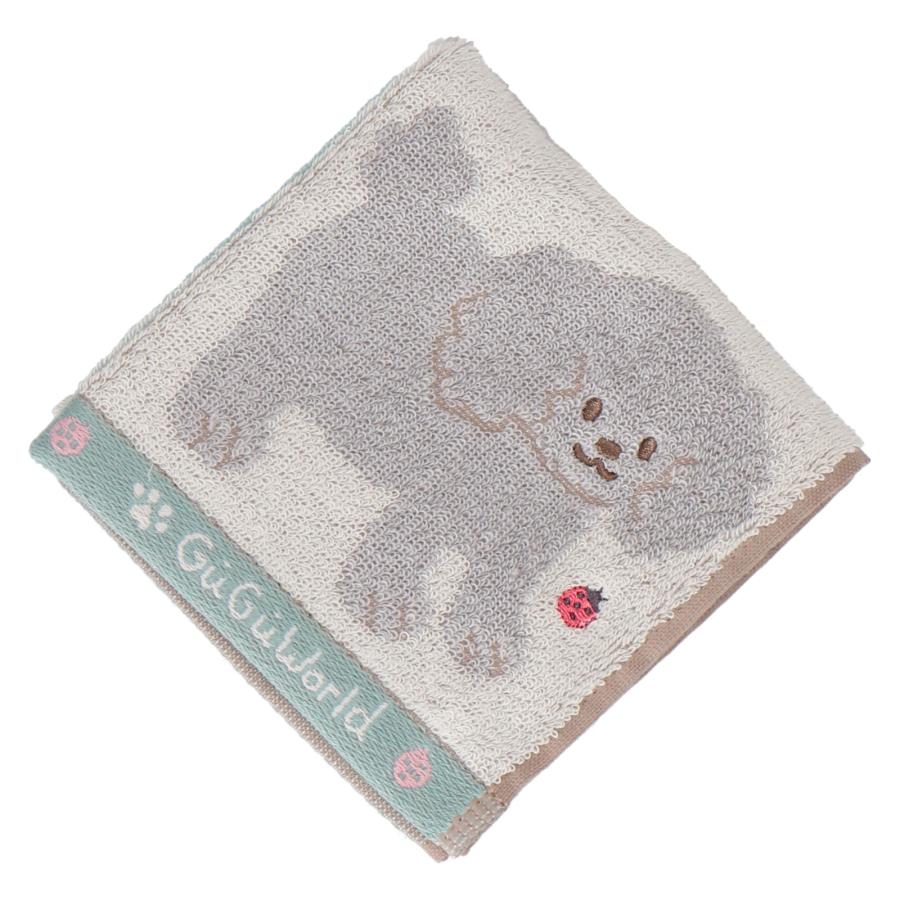 タオルハンカチ トイプードル 犬 イヌ てんとうむし GUGU WORLD グーグーワールド 春 入学 卒業卒園 ハンカチ プレゼント ギフト : intermode-kawabe - 通販 ...