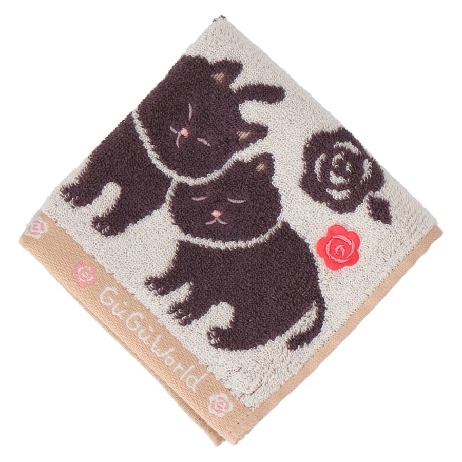 タオルハンカチ 猫 ネコ 花 アップリケ GUGU WORLD グーグーワールド 春 入学 卒業卒園 ハンカチ プレゼント ギフト 新作 : intermode-kawabe - 通販 ...