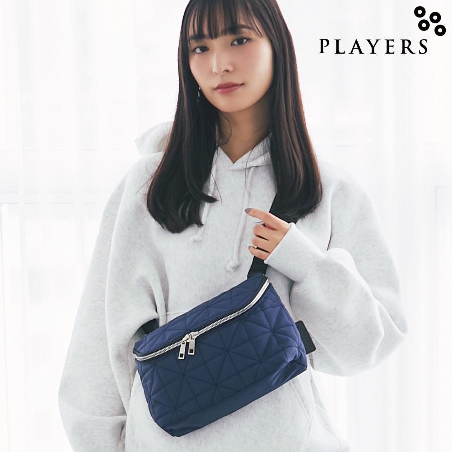 プレイヤーズ ショルダーバッグ レディース PLAYERS ジオメトリキルトショルダー ネイビー 2024SS : intermode-kawabe - 通販 - Yahoo!ショッピング