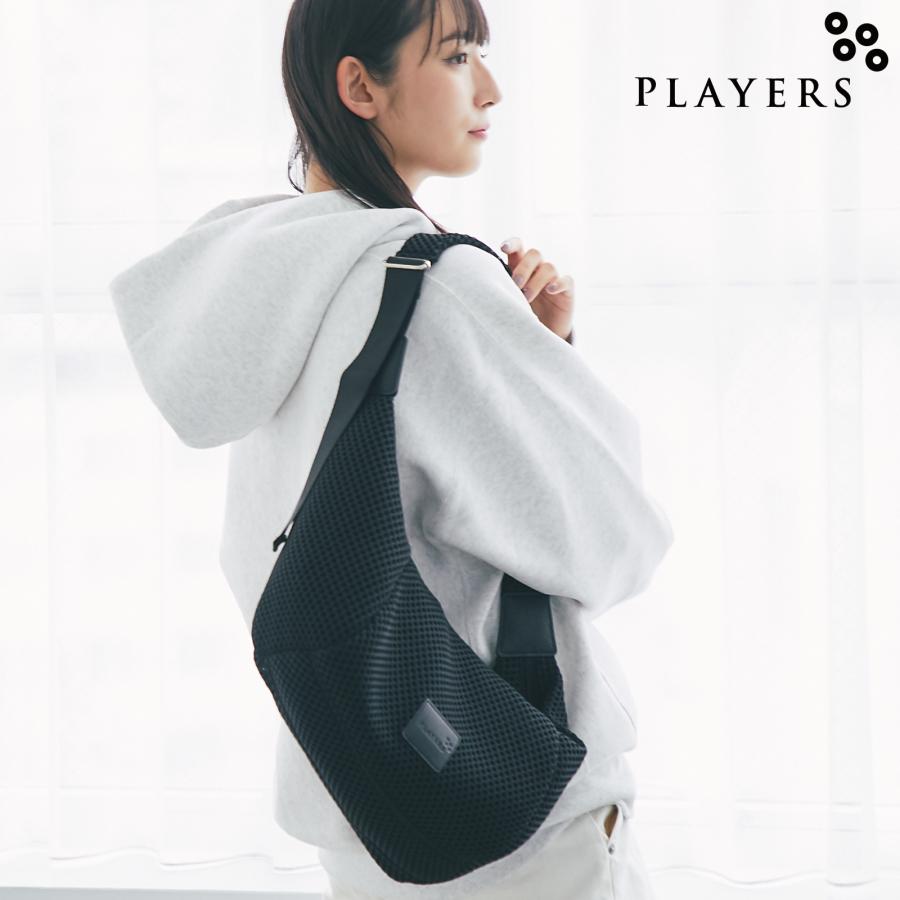 プレイヤーズ ボディバッグ ブラック PLAYERS エアメッシュボディバッグ レディース : intermode-kawabe - 通販 - Yahoo!ショッピング
