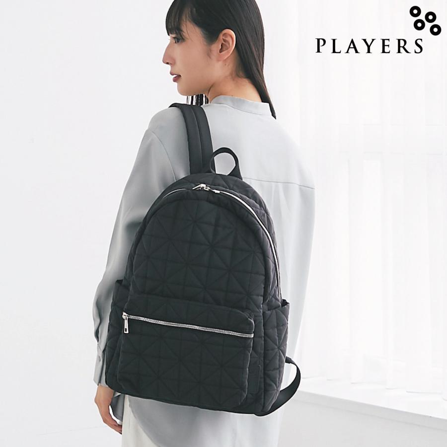プレイヤーズ リュック レディース PLAYERS ジオメトリキルトリュック ブラック 2024SS : intermode-kawabe - 通販 - Yahoo!ショッピング