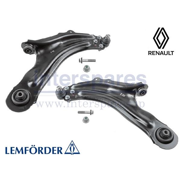 ルノー カングー2 型式 KWH5F1 / KWH5F 1.2Lターボ ロアアーム ASSY 左右 セット 8200586561 ...