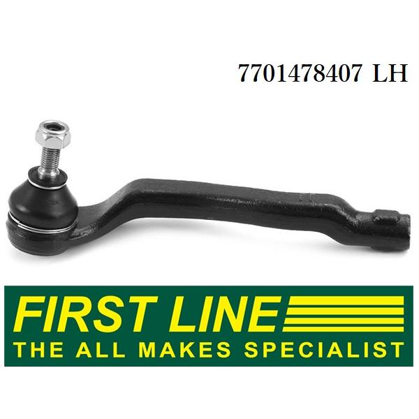 ルノー カングー2 KWH5F / KWH5F1 KWK4M タイロッドエンド LH 7701478407 送料無料 : インタースペアーズ ...