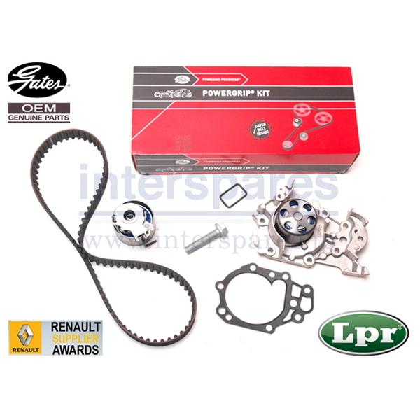 ルノー トゥインゴ 2 型式 ND4F 1.2 / QS OEM タイミングベルト キット 7701476745 & OES ウォーターポンプ ...