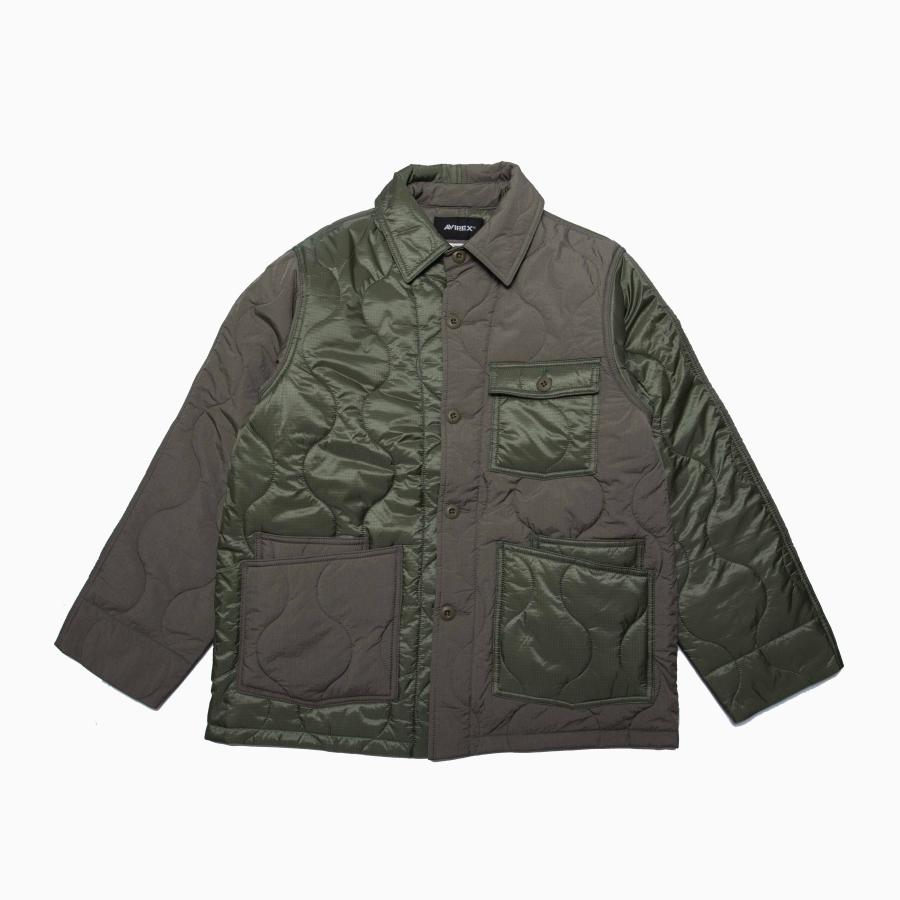 EXPANSION X AVIREX QUILT BRONX RIVER JACKET : ex-avj-4400 : Surku Cafe Online - 通販 - Yahoo!ショッピング
