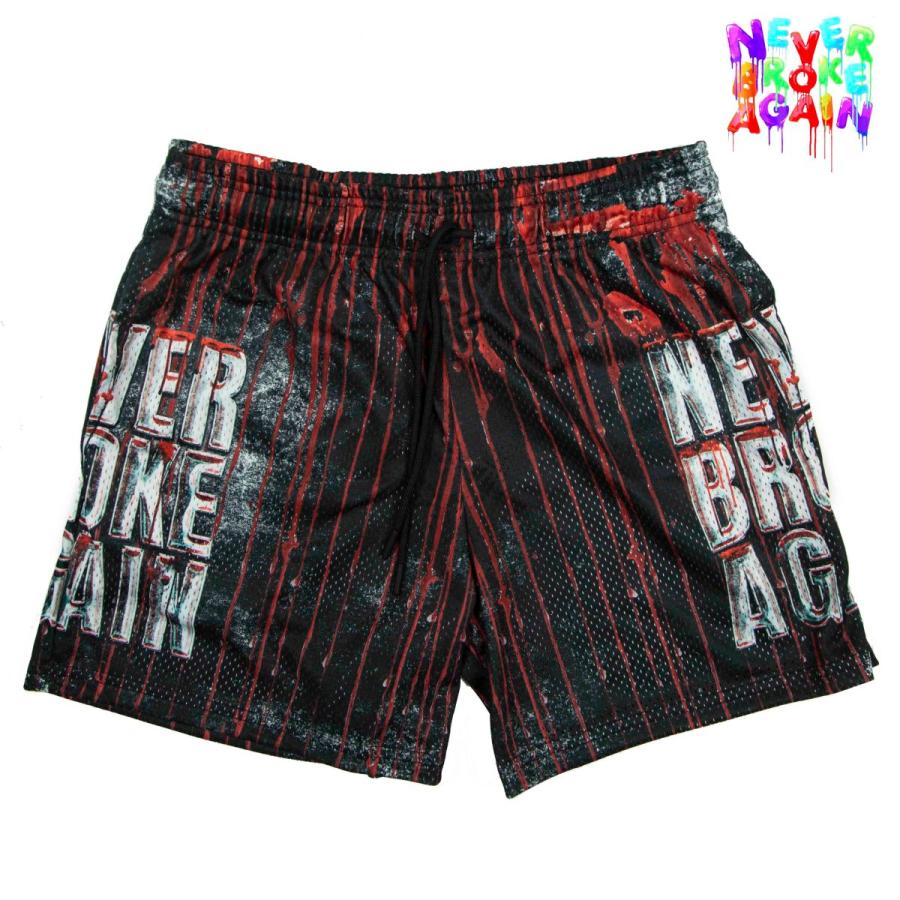 NEVER BROKE AGAIN " Blood Drip " SHORTS : nba-22sp-allrd : Surku Cafe ...