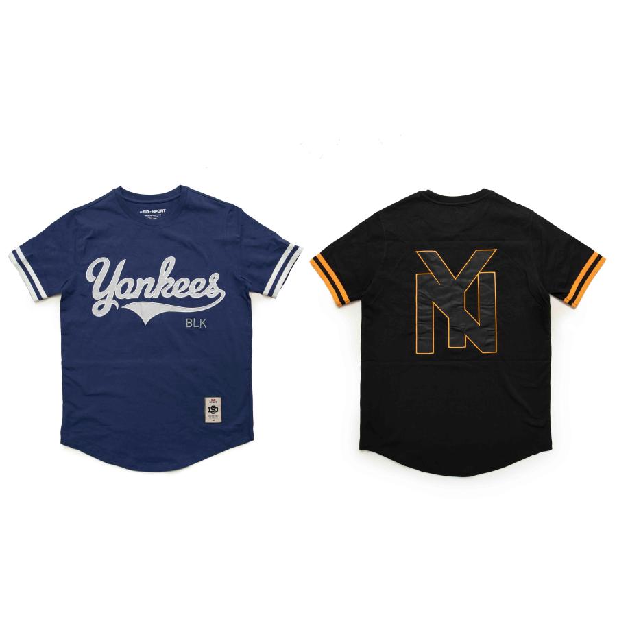 NY BLK YANKEES JERSEY TEE : Surku Cafe Online - 通販 - Yahoo!ショッピング