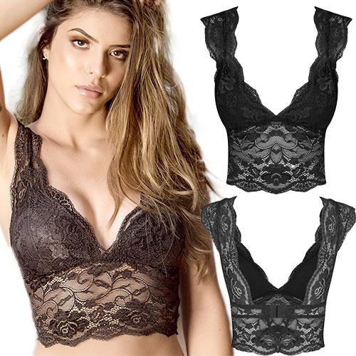 ブラジャー ブラ 下着 パット有り ノンワイヤー 三角ブラ (M)C75サイズ ブラック(Preto) 232138 : INTIMOS - 通販 - Yahoo!ショッピング