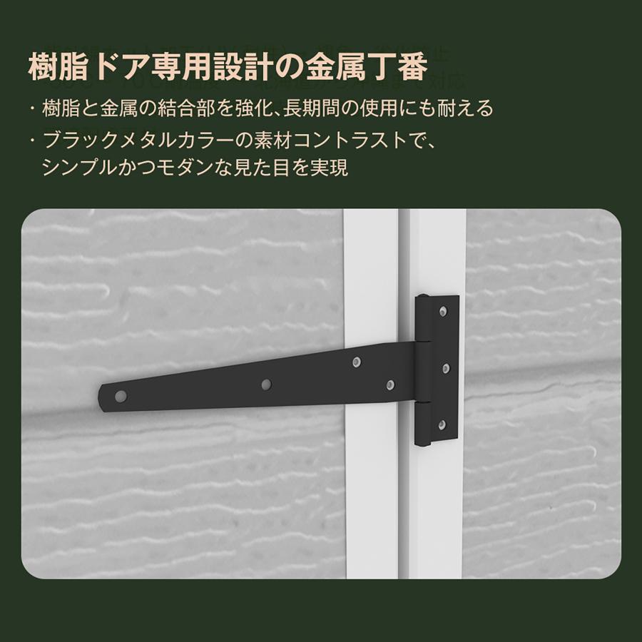 物置 屋外 大型 倉庫 大型物置 戸外収納庫 床板付き 窓付き 防水/耐侯 収納可能 頑丈 大容量 ガーデニング 高機能収納庫 PP樹脂製 : ioffice Yahoo!店 - 通販 ...