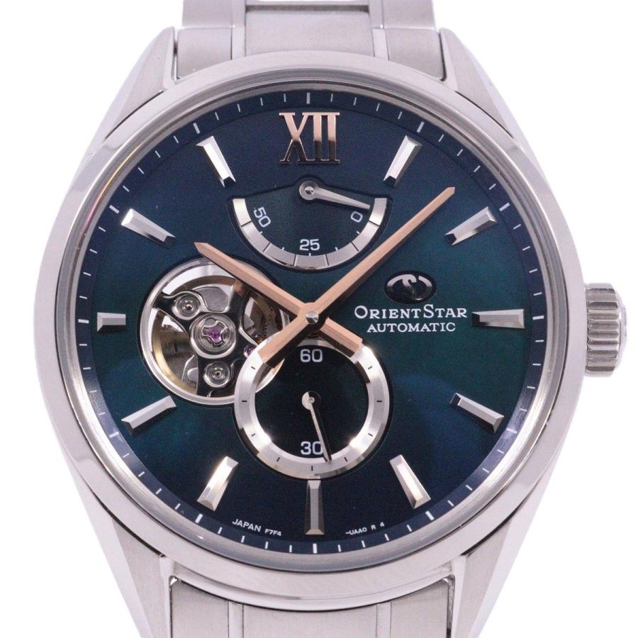 オリエントスター コンテンポラリー M34 F7セミスケルトン 自動巻き メンズ 腕時計 ブルーグリーン文字盤 RK-BY0001A【いおき質店】 : 36a0967 : いおき質店 ヤフー ...