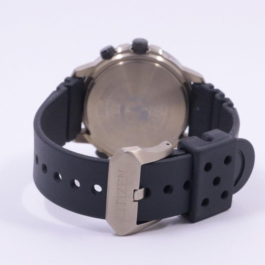 PROMASTER シチズン プロマスター SKY エコドライブ電波 ダイレクトフライト メンズ 腕時計 青文字盤 社外ベルト・純正尾錠 ...