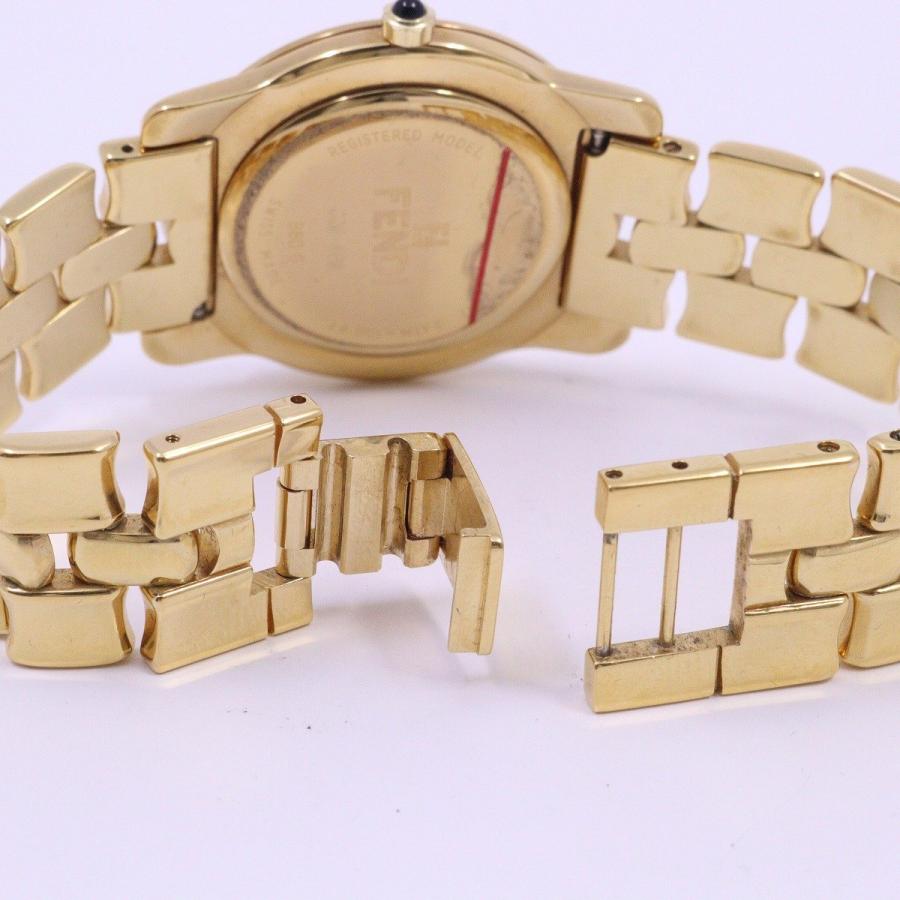 FENDI フェンディ 860G クォーツ メンズ 腕時計 ゴールドGP 1P FENDI フェンディ 860G クォーツ メンズ 腕時計 ゴールドGP 1P