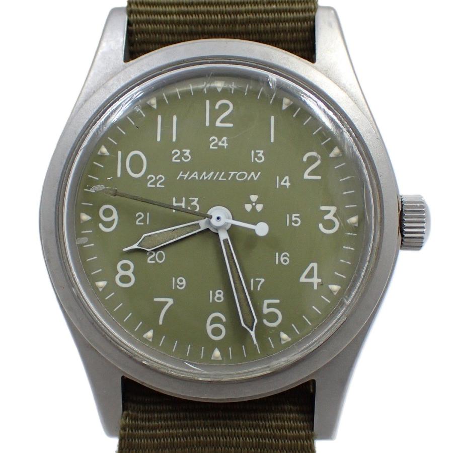 HAMILTON ハミルトン カーキ 手巻き メンズ 腕時計 カーキ文字盤 ナイロンベルト 9219【いおき質店】 : いおき質店 ヤフー ...