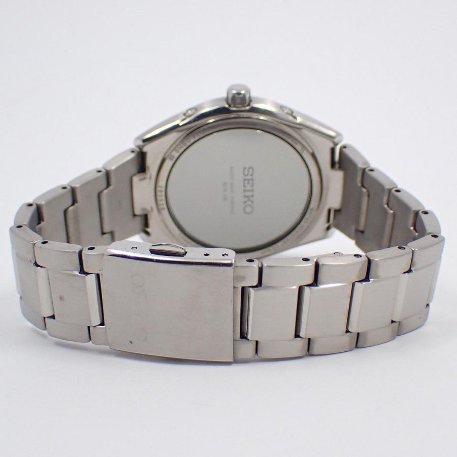 ソーラー電波（BRIGHTZ） SEIKO セイコー ブライツ ソーラー電波 メンズ 腕時計 チタン 黒文字盤 SAGZ083 / 7B24 ...