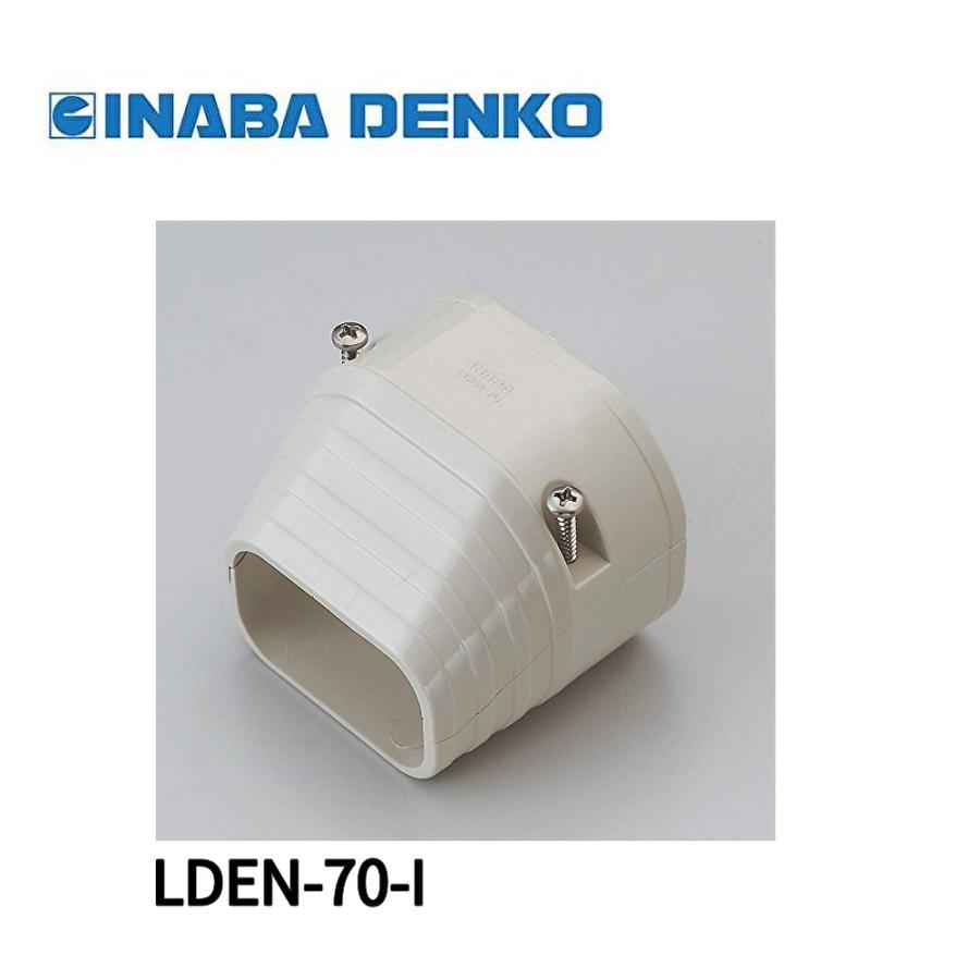 【即日対応します！】因幡電工 端末カバー LDEN-70-I配管化粧カバー 一般用 機器接続部用 :4518301040459:アイオライト ヤフー店 - 通販 - Yahoo!ショッピング