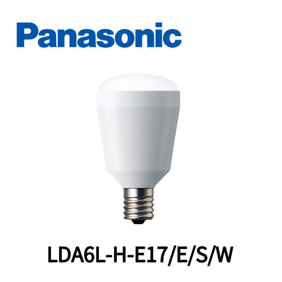 【即日対応します！】パナソニック (Panasonic) LDA6L-H-E17/E/S/W LED電球 E17 小形電球50形相当 下方向タイプ 電球色相当 : 4549077916259 ...