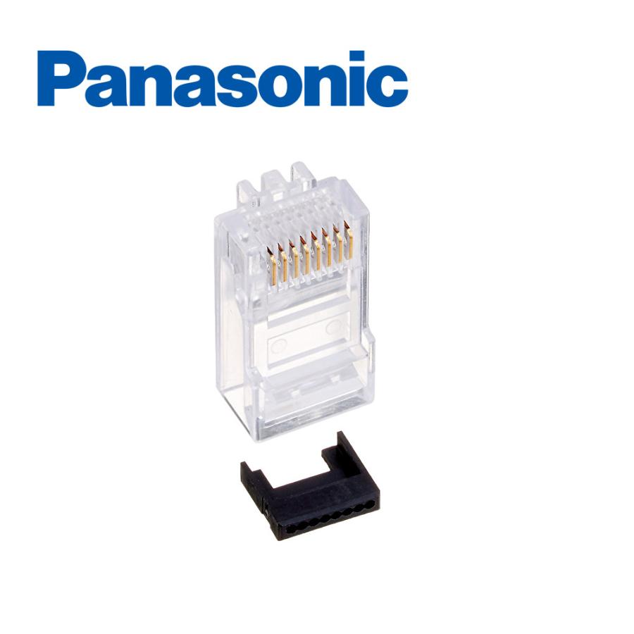 Panasonic 【即日対応します！】パナソニック (Panasonic) NR3551P 10個入 RJ45モジュラプラグ ハイ ...