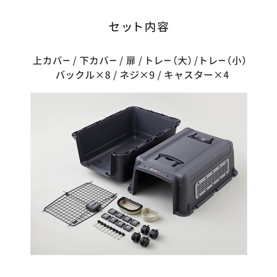 (OFT) ペットケンネル・ファーストクラス ブラックエディション L80 【送料無料（北海道・沖縄・離島等除く）】(クレート 大きめ) :7322:OFT STORE Yahoo!店 ...