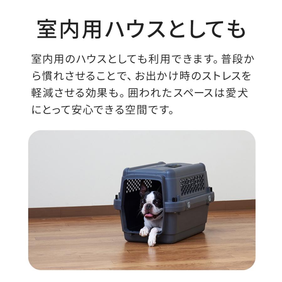 OFT 【ハロウィンセール開催中~11/3】 [ペットケンネル ファーストクラス ブラックエディション L50] 犬 イヌ いぬ ペットクレート キャリー 飛行機 IATA : OFT ...