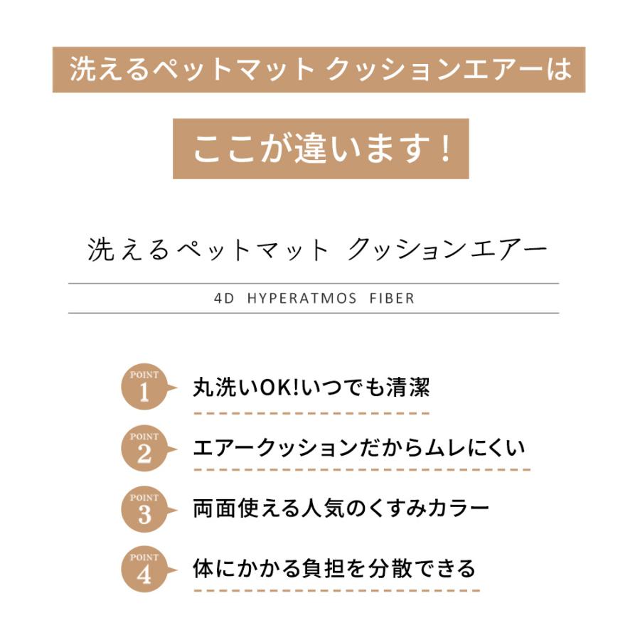 OFT (OFT) 洗えるペットマット クッションエアー M (犬ベッド ペット 健康 清潔 犬 イヌ 老犬 足腰 反発 ベッド 丸洗い 介護 マット) : OFT STORE Yahoo!店 ...
