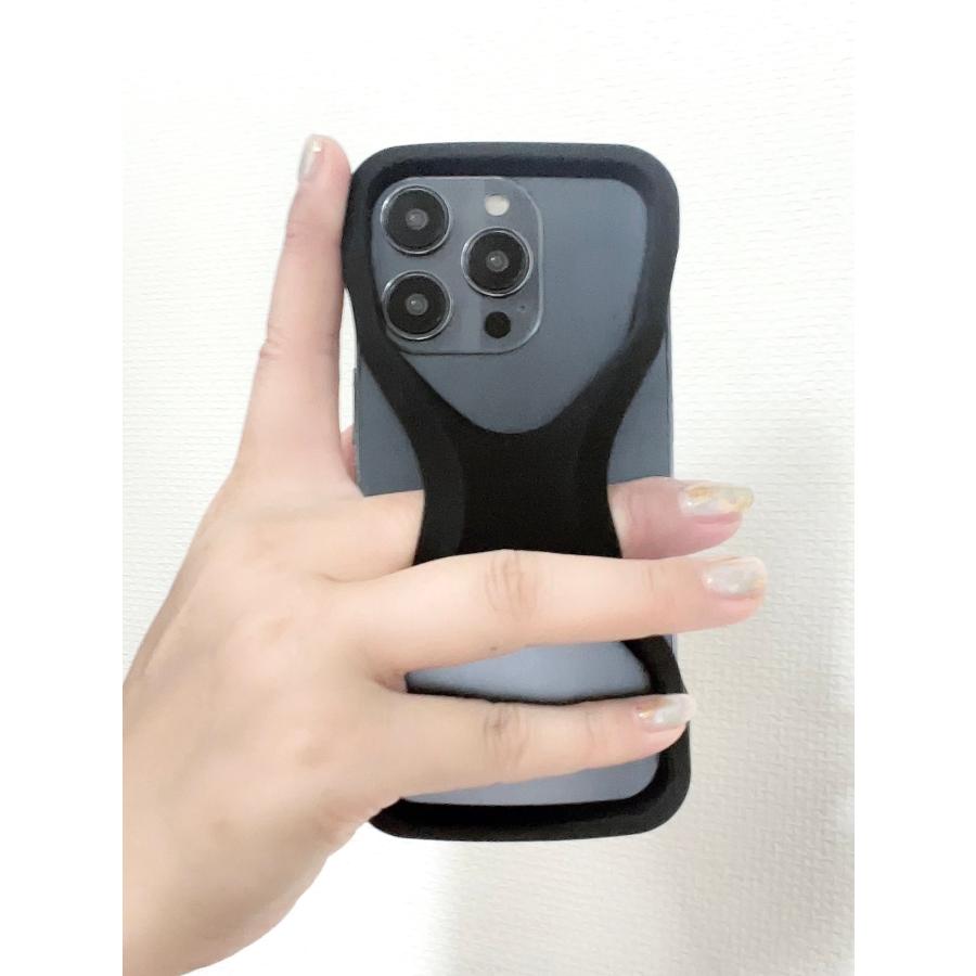 Palmo パルモ スマホケース 【 iPhone 14 Pro 対応 】 グッドデザイン賞 落下防止 耐衝撃 衝撃 吸収 片手 持ち 米軍 ...