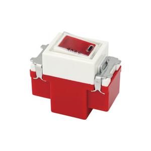 神保電器 JEC-BN-1MLCR-PW ニューマイルドビーシリーズ チェック用オーロラマークスイッチ2線式 片切 : IPX - 通販 - Yahoo!ショッピング