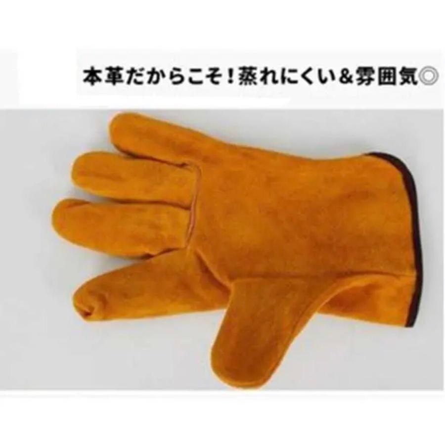 耐熱グローブ 牛革 耐熱手袋 BBQ DIY キャンプ 焚き火 アウトドア :aa0046:IPPACHIネット - 通販 - Yahoo!ショッピング