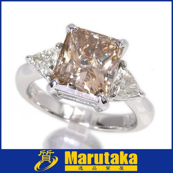 送料無料 Pt900 3.335ctブラウンダイヤモンド プラチナ リング 9.5号 脇石ダイヤ0.486ct 指輪 鑑定書付 : 逸品質屋 丸高 甲子園店 - 通販 - Yahoo!ショッピング